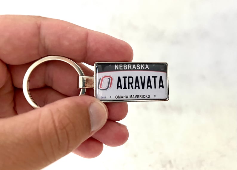 Custom Personalised Keyring, License Plate Keychain, Perfect Gift for ...