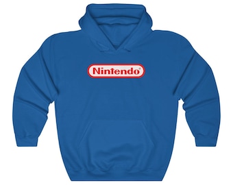 Nintendo Hoodie | Etsy