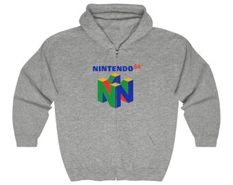 Nintendo 64 Hoodie | Etsy