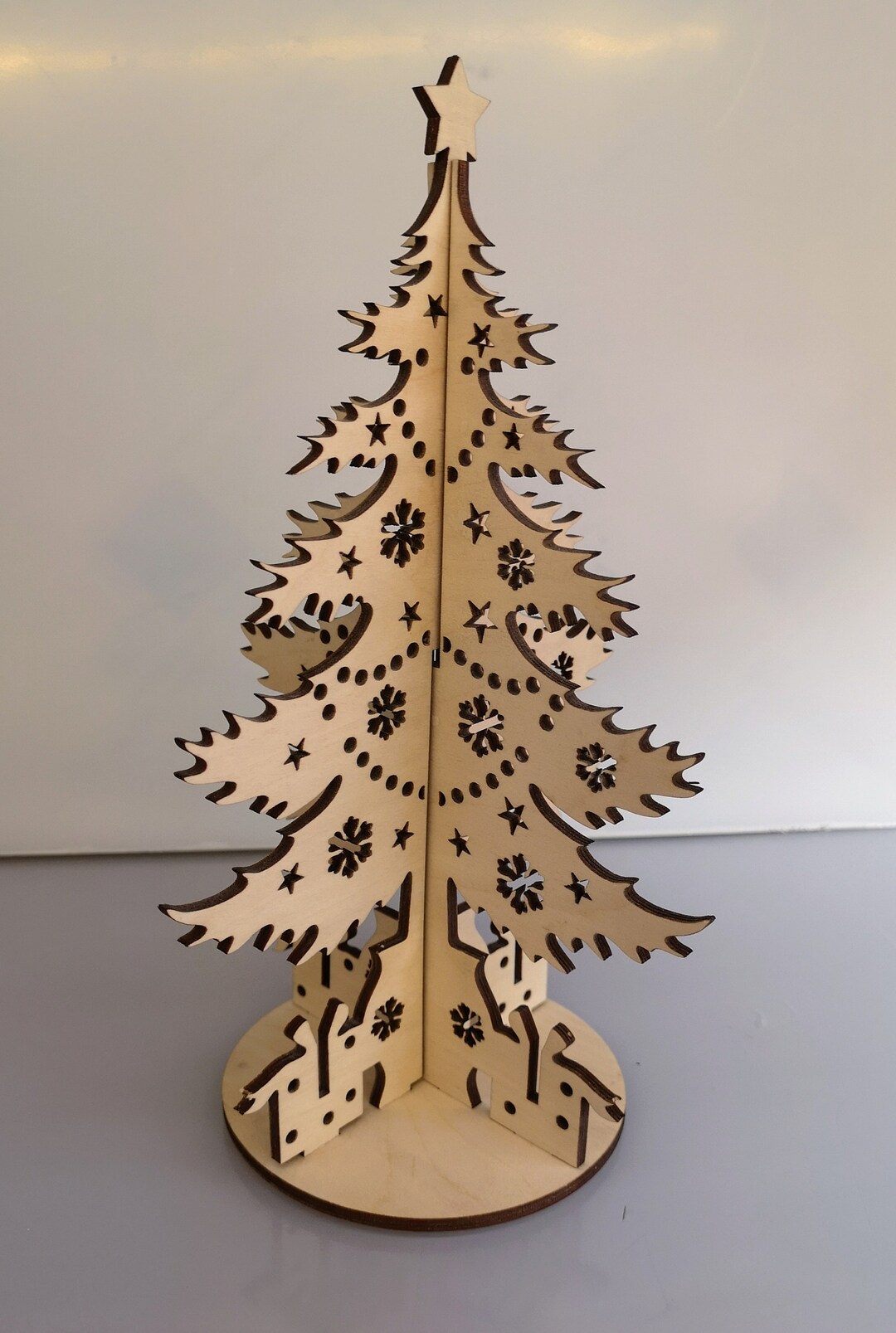 Wooden Christmas Tree - Etsy UK