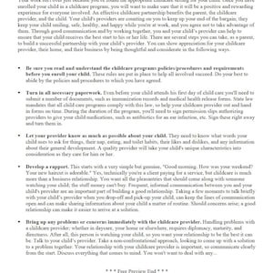 Daycare Enrollment Forms Packet: Fully Editable Child Care Registration ...