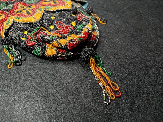 19th Century Reticule Pouch | Antique Beadwork Gift |… - Gem