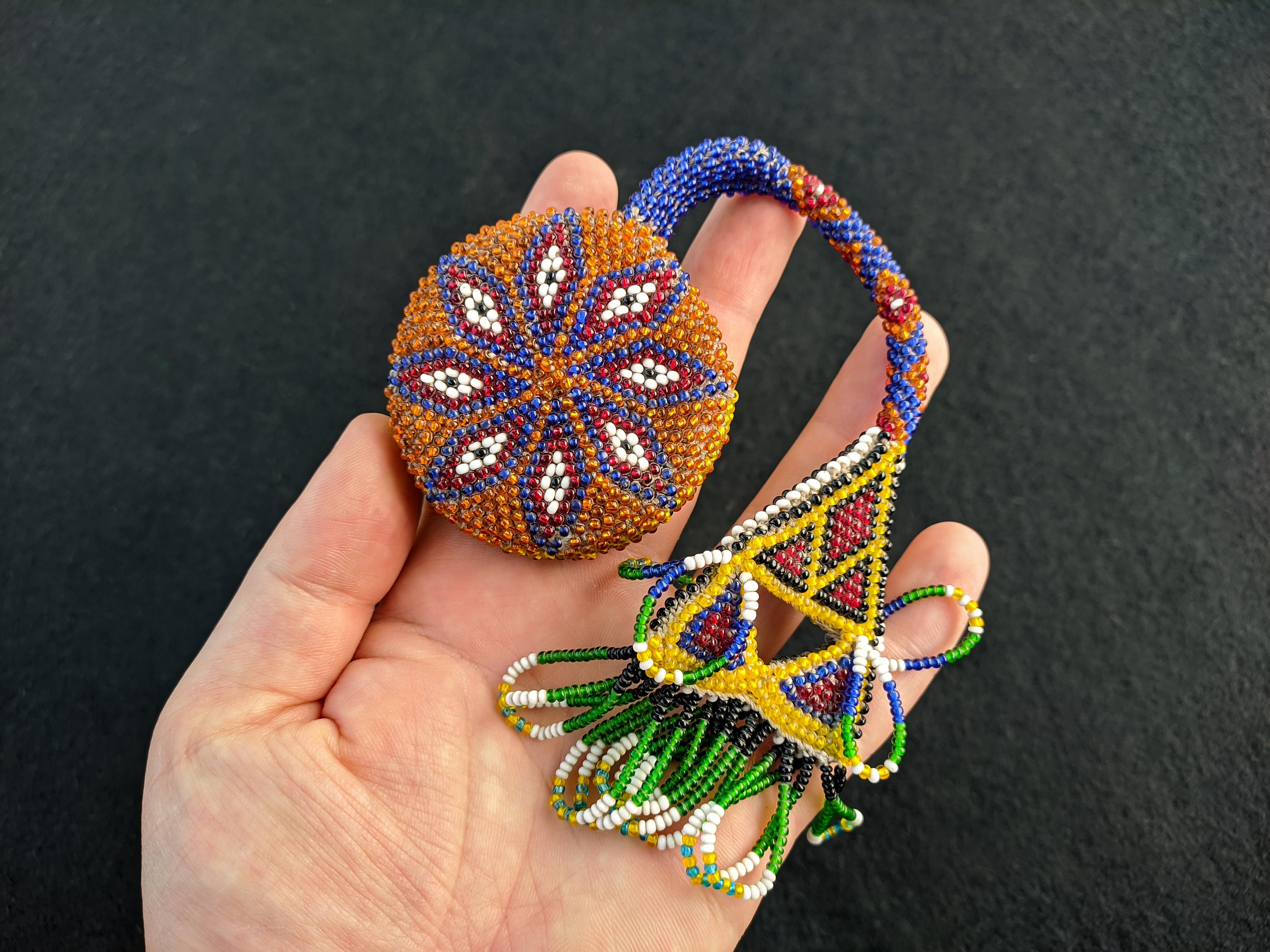 Antique Beadwork Pocket Watch Case: Beaded Pouch Gift - Etsy