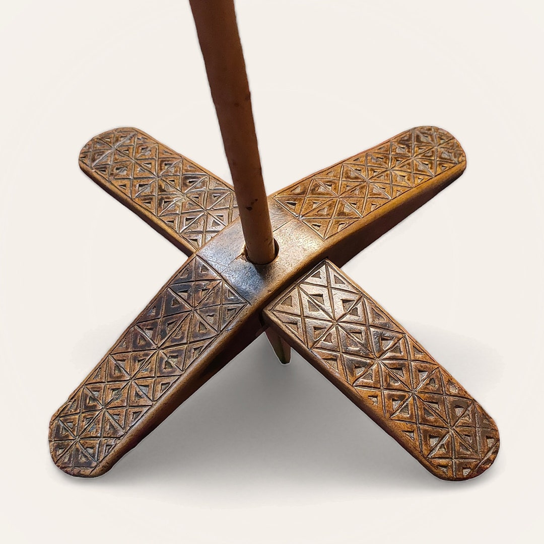 Historical Turkish Spinning Tool - Exquisite 19th-century Handmade ...