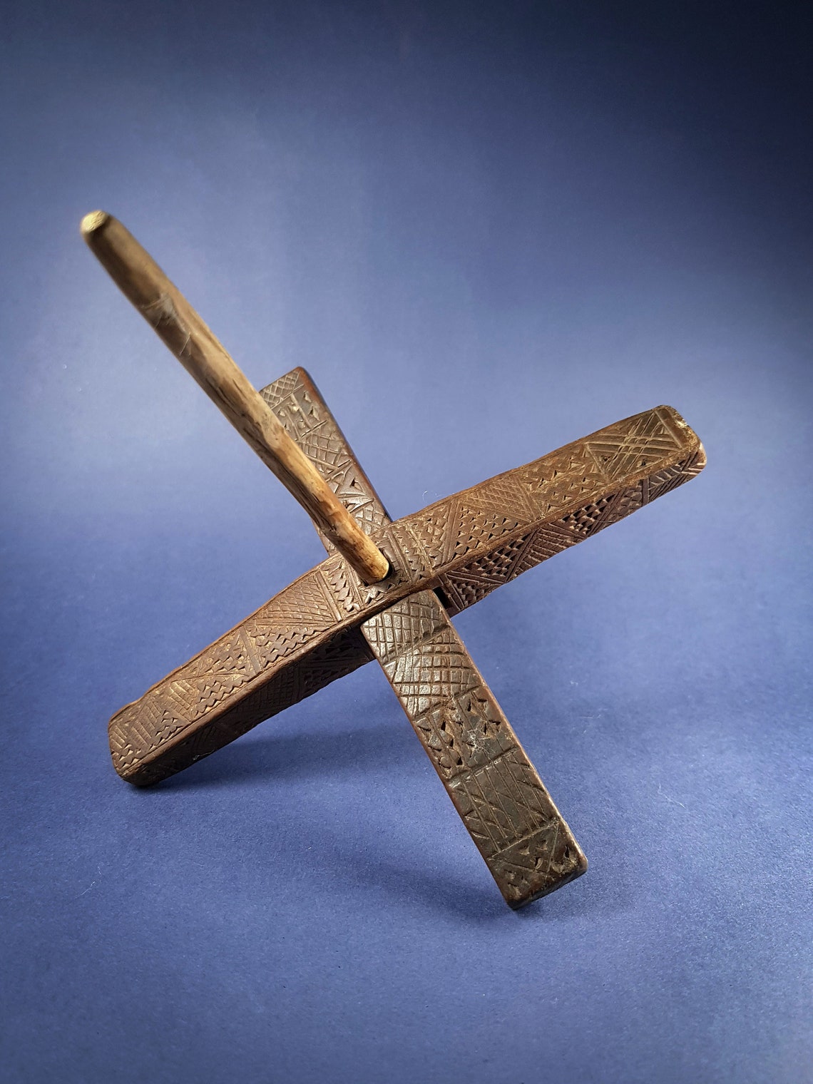 Antique Turkish Drop Spindle Anatolian Woodwork Hand Carved - Etsy