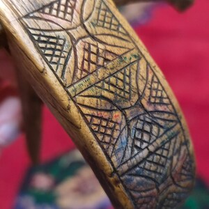 Antique Rare Turkish Spinning Tool - Handmade Colored Turkish Drop ...