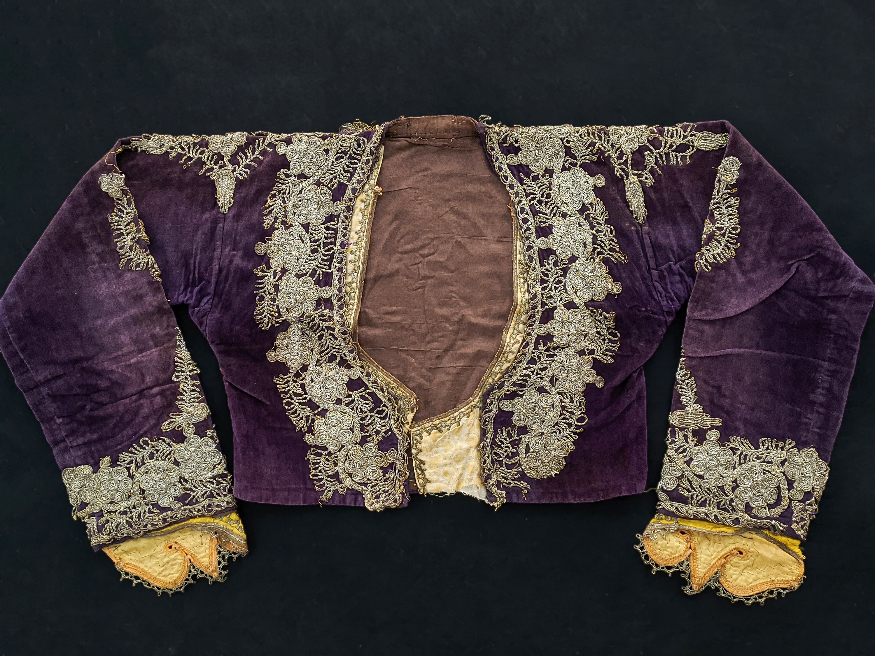 Antique Metallic Embroidered Sille Cepken, Ottoman Jacket - Etsy