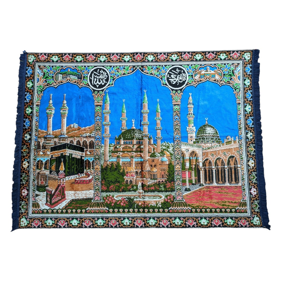 Vintage Islamic Themed 157x118cm Tapestry Wall Hanging 1970s - Etsy