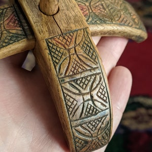 Antique Rare Turkish Spinning Tool - Handmade Colored Turkish Drop ...