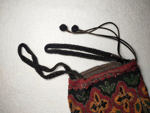 19th Century Reticule Pouch | Antique Beadwork Gift |… - Gem
