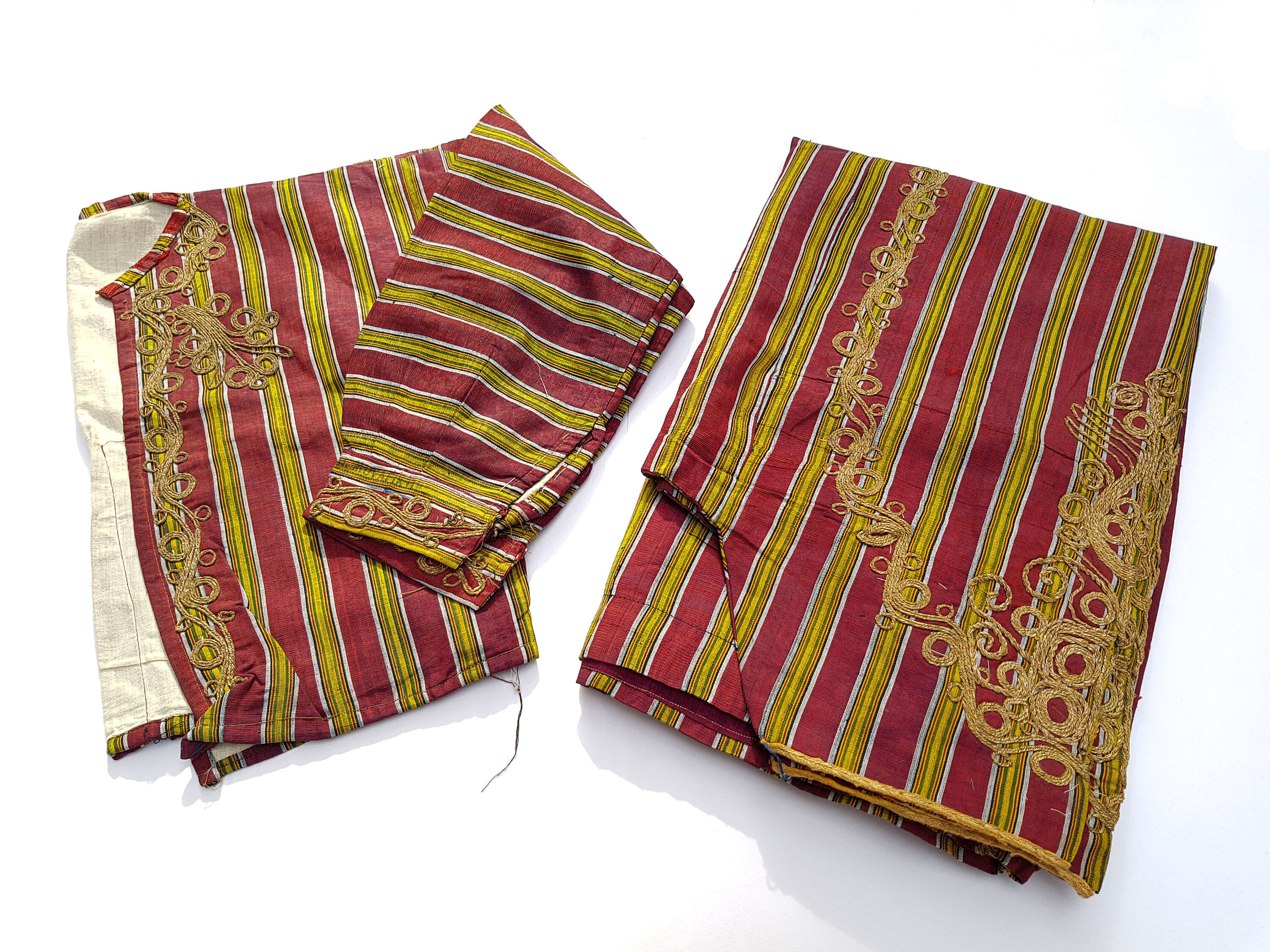Antique Jacket and Shalwar Set Antique Ottoman Embroidered Clothing ...
