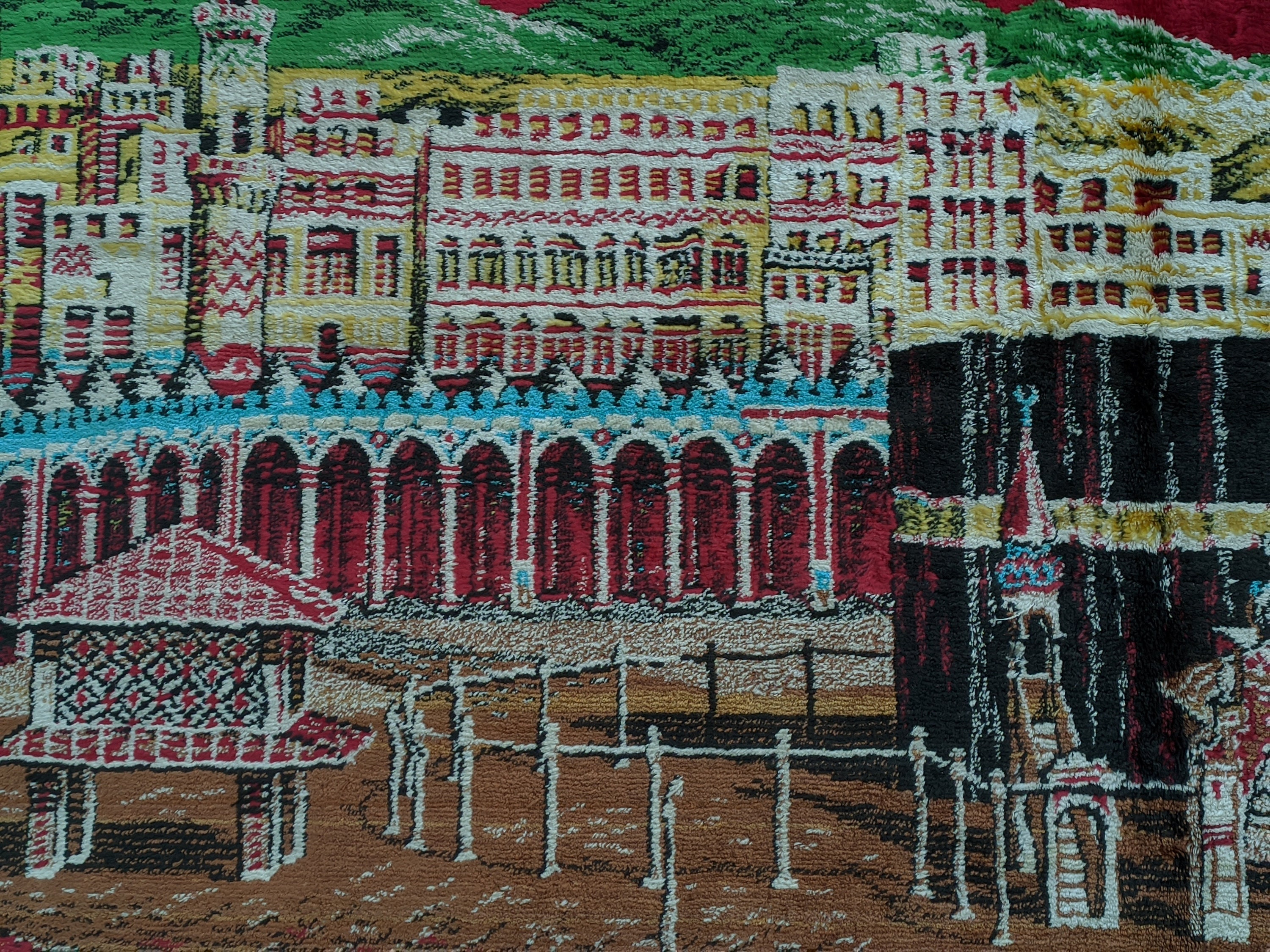 Exquisite Vintage Islamic Wall Rug Tapestry 1970s Mecca - Etsy