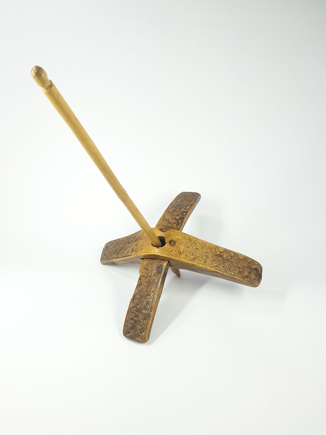 Antique Turkish Drop Spindle for Spinning Wool Anatolian - Etsy UK