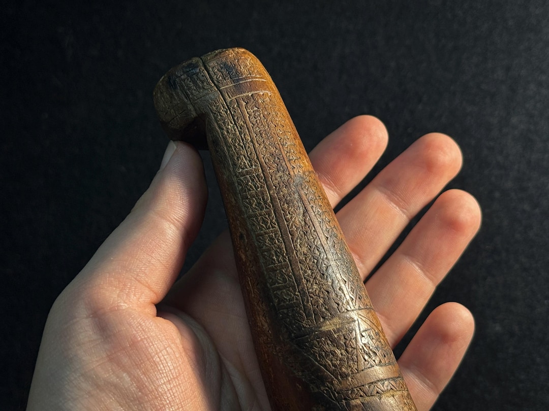 Antique Hand-carved Wooden Textile Tool: Anatolian Weaving Artifact - Etsy