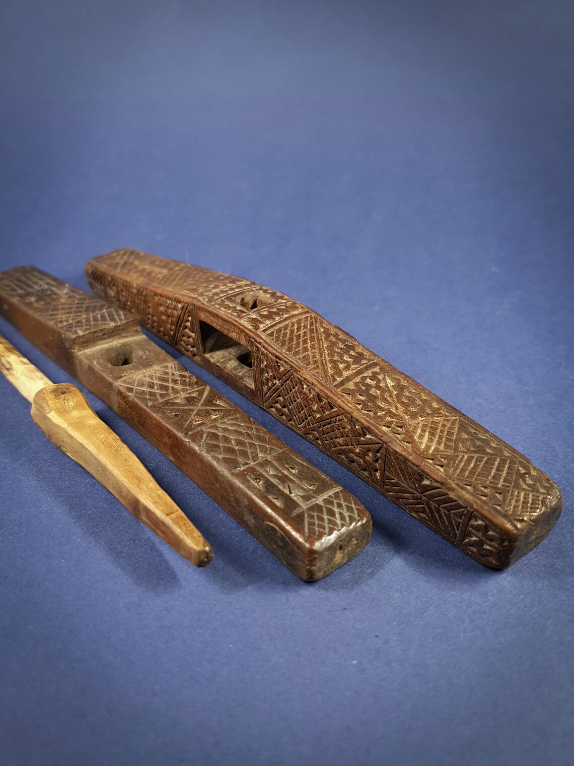 Antique Turkish Drop Spindle Anatolian Woodwork Hand Carved - Etsy