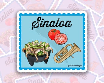 Hecho En Sinaloa Letters Decal Car Window Laptop Vinyl Sticker Mexico ...
