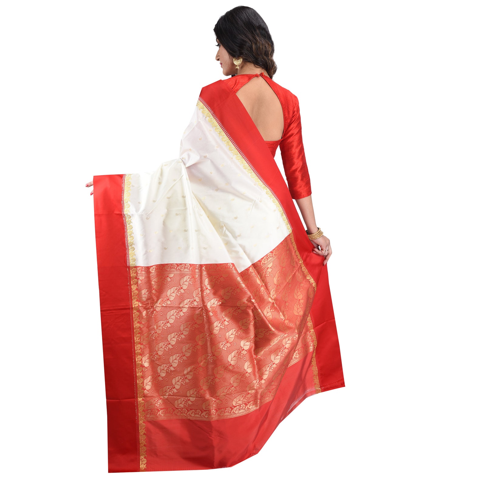 Women's Party Wear Bengal Premium Garad Silk Saree With - Etsy