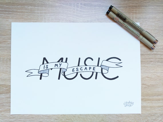Music Drawing Ideas