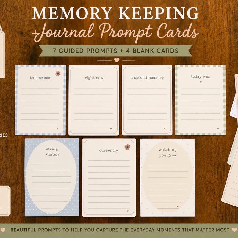 Memory Keeping Printables - Etsy