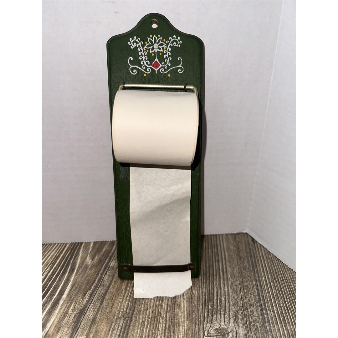 Viking Handmade in Japan Vintage Memo Pad Roll Holder Cottage Core ...