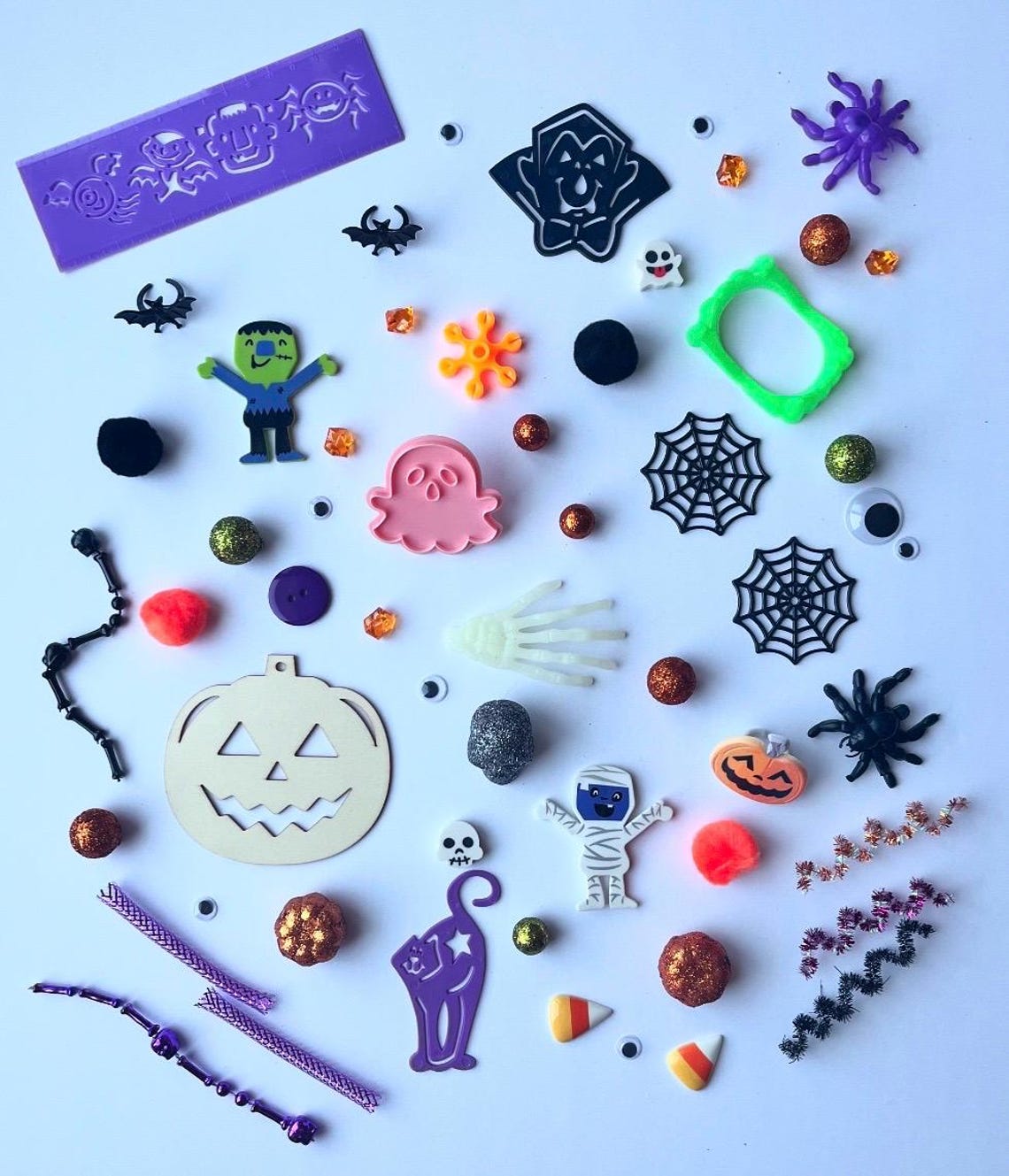 Halloween Play Dough Kit, Halloween Play Dough, Halloween Sensory Kit ...