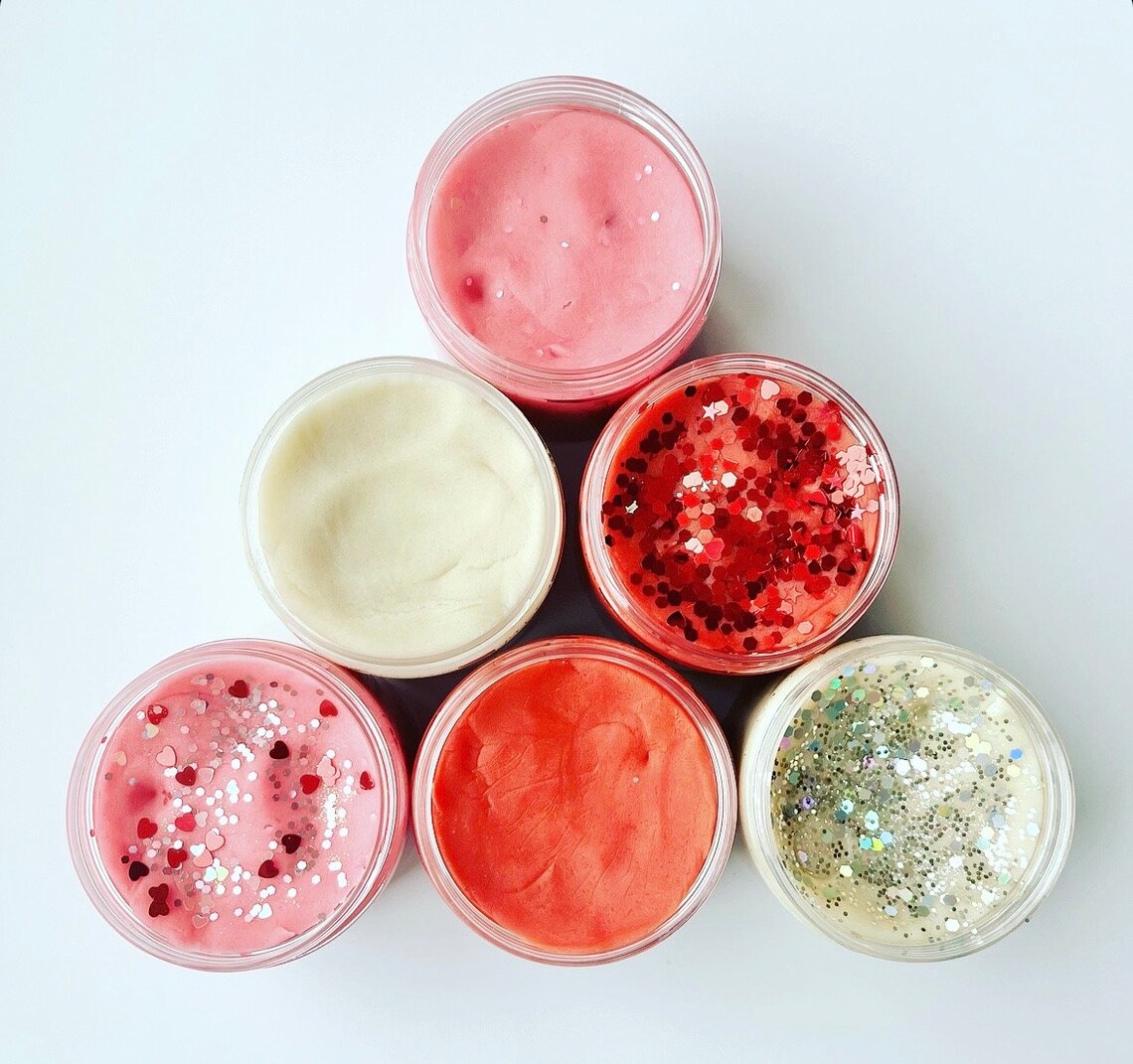 Valentine's Day Play Dough Jars - Homemade, Long-lasting Dough | Custom ...