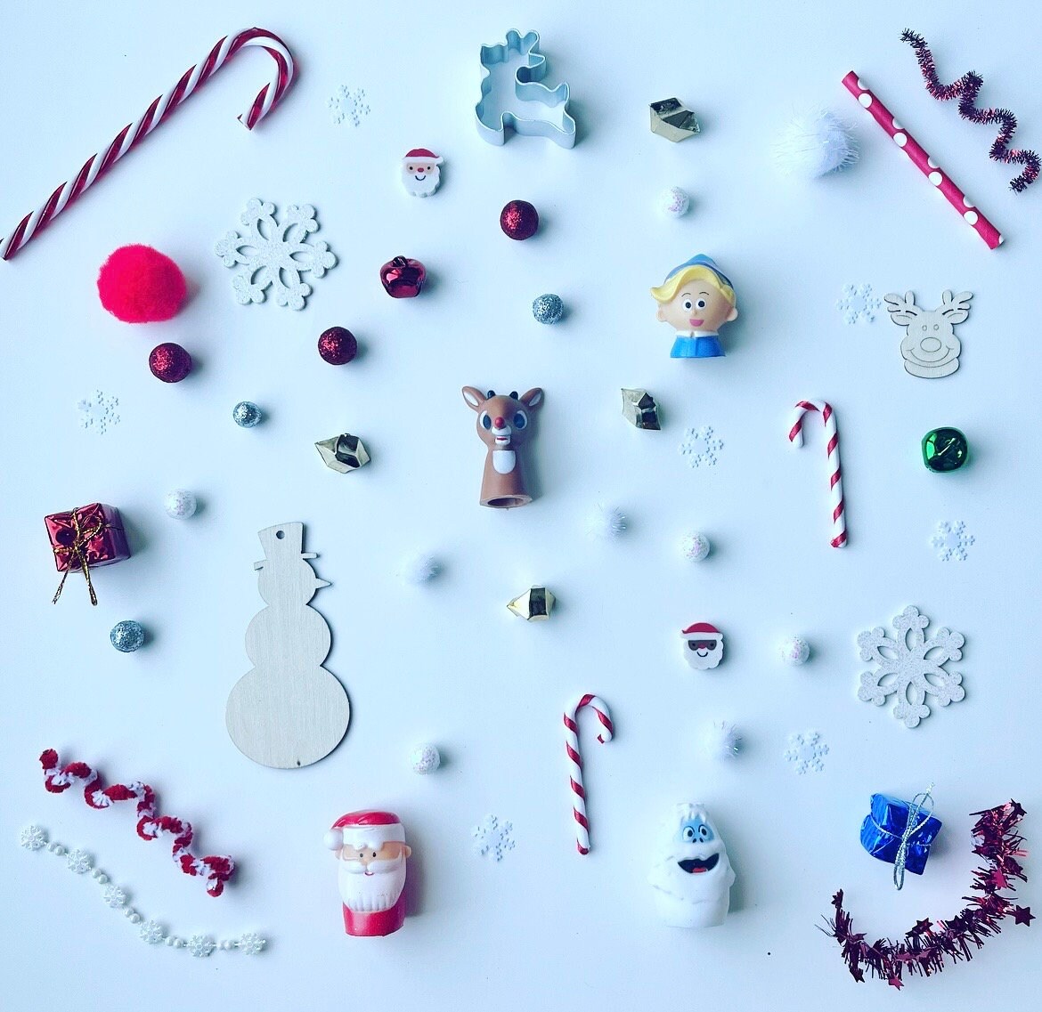 Winter Play Dough Kit, Christmas Play Dough Kit, Rudolph Play Dough Kit ...