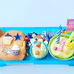 Birthday Play Dough Kit, Baking Play Dough Kit, Cupcake Sensory Kit ...