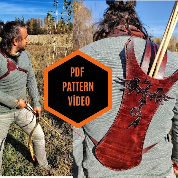 Leather Quiver - Etsy