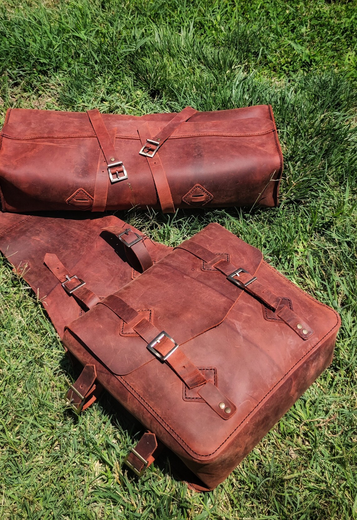 Saddle Bag Pattern Leather Saddle Bag Pattern Horse Bag - Etsy