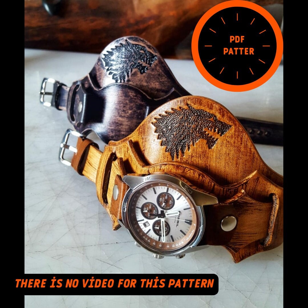 Watch Strap Pattern, 20&22 Mm Watch Band Template, Game of Thrones and ...