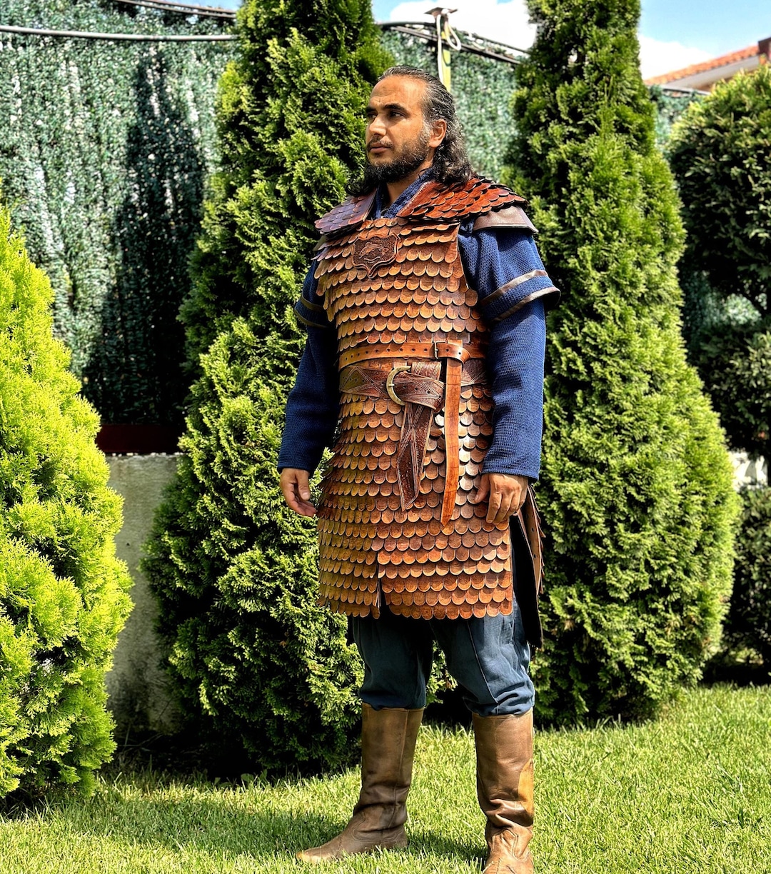 Leather Armor, Armor of House Tully, Leather Costume, Leather Armour ...