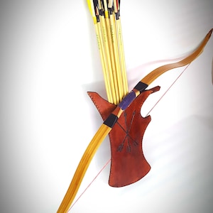 Quiver Pattern, Leather Archery Quiver Pattern, PDF, Traditional ...