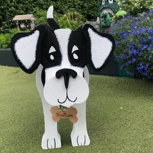 Handmade Wooden Dog Planter Classic Style - Etsy