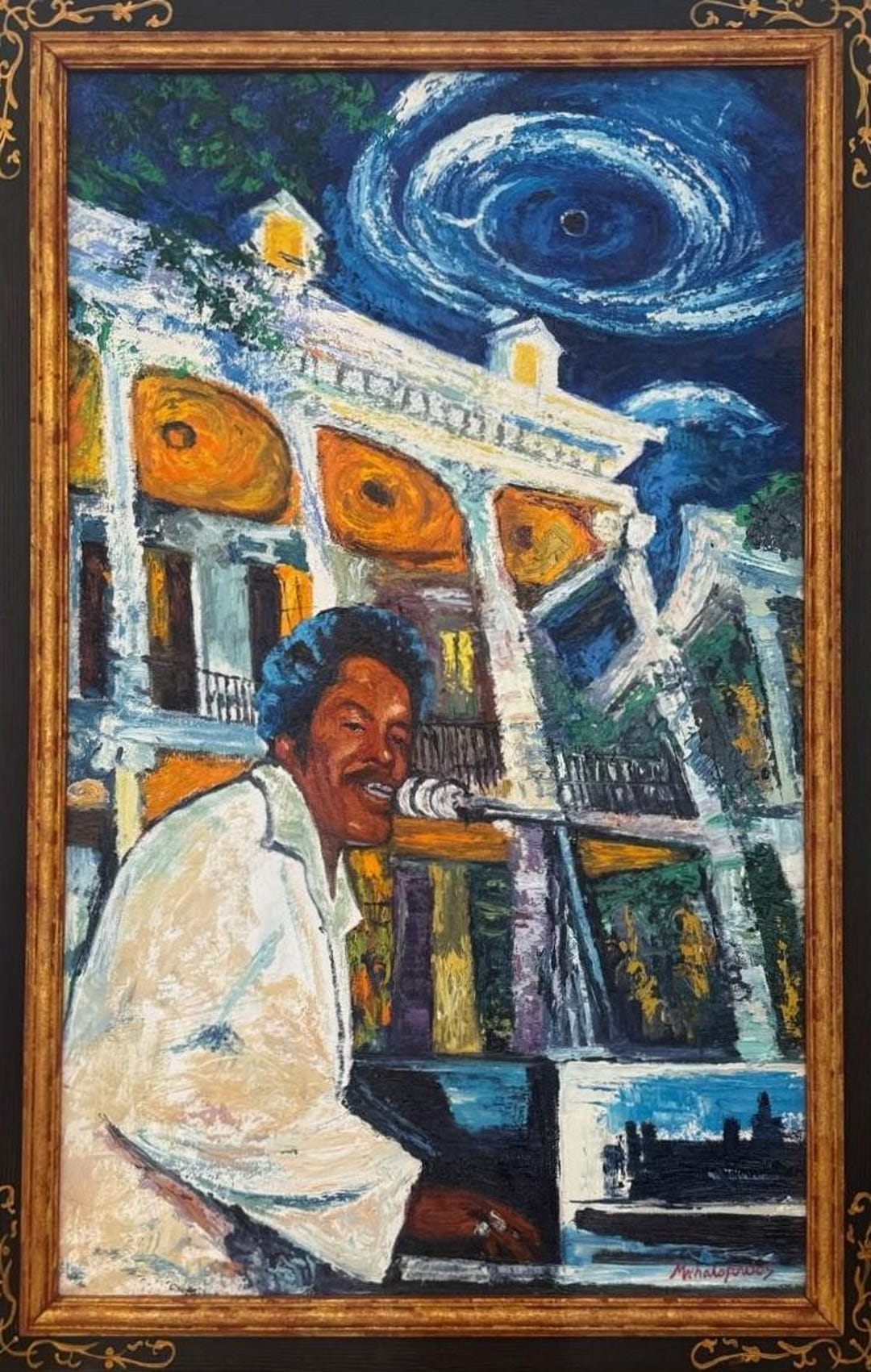 James Michalopoulos - Oil on Canvas - Etsy