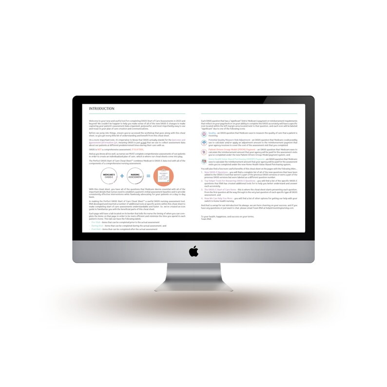 OASIS E Cheat Sheet in Home Health OASIS E Documentation in - Etsy