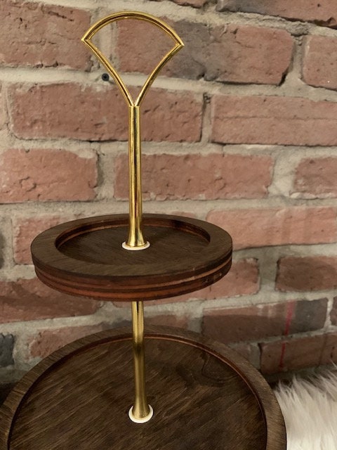 Tiered Tray / 3 Tier Tray / Rustic Tray - Etsy