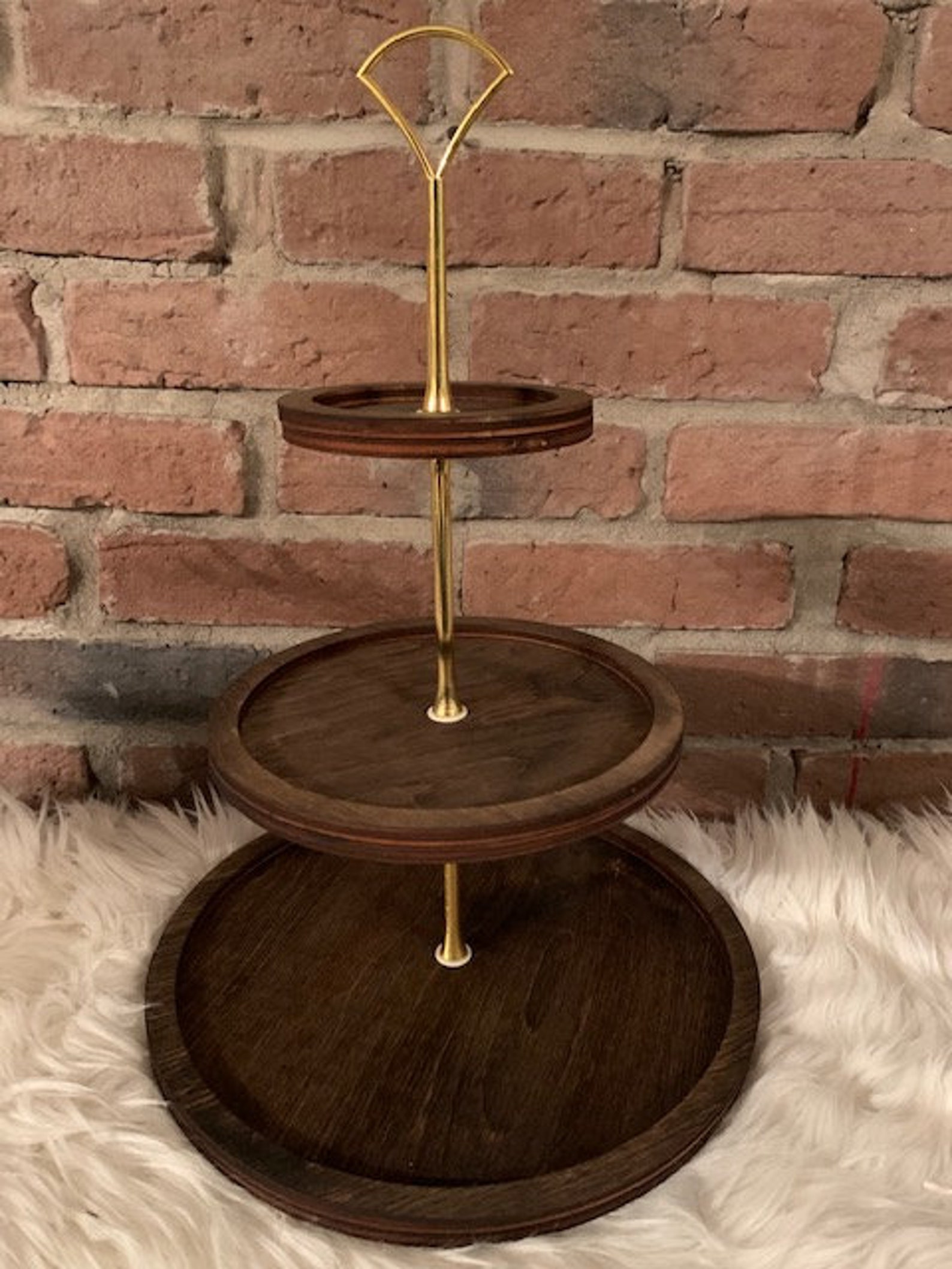 Tiered Tray / 3 Tier Tray / Rustic Tray - Etsy