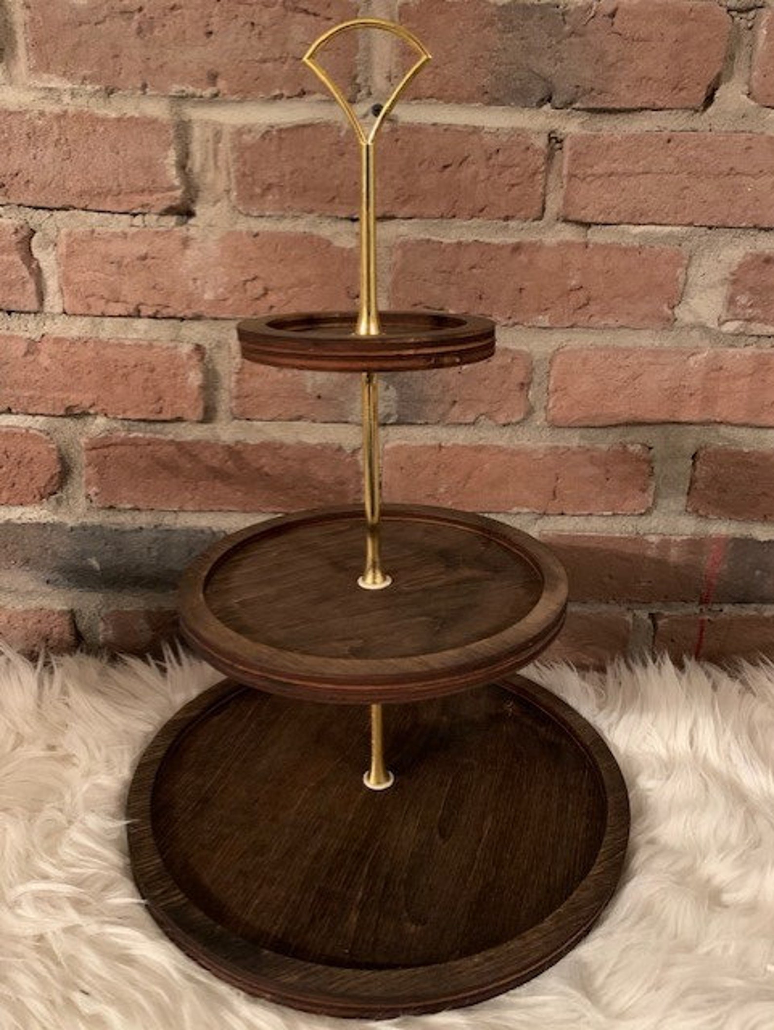 Tiered Tray / 3 Tier Tray / Rustic Tray - Etsy