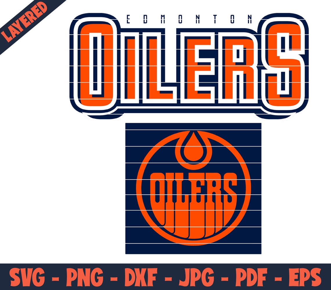 Edmonton Oilers logo svg Hockey Team Svg NHL Sport Team | Etsy