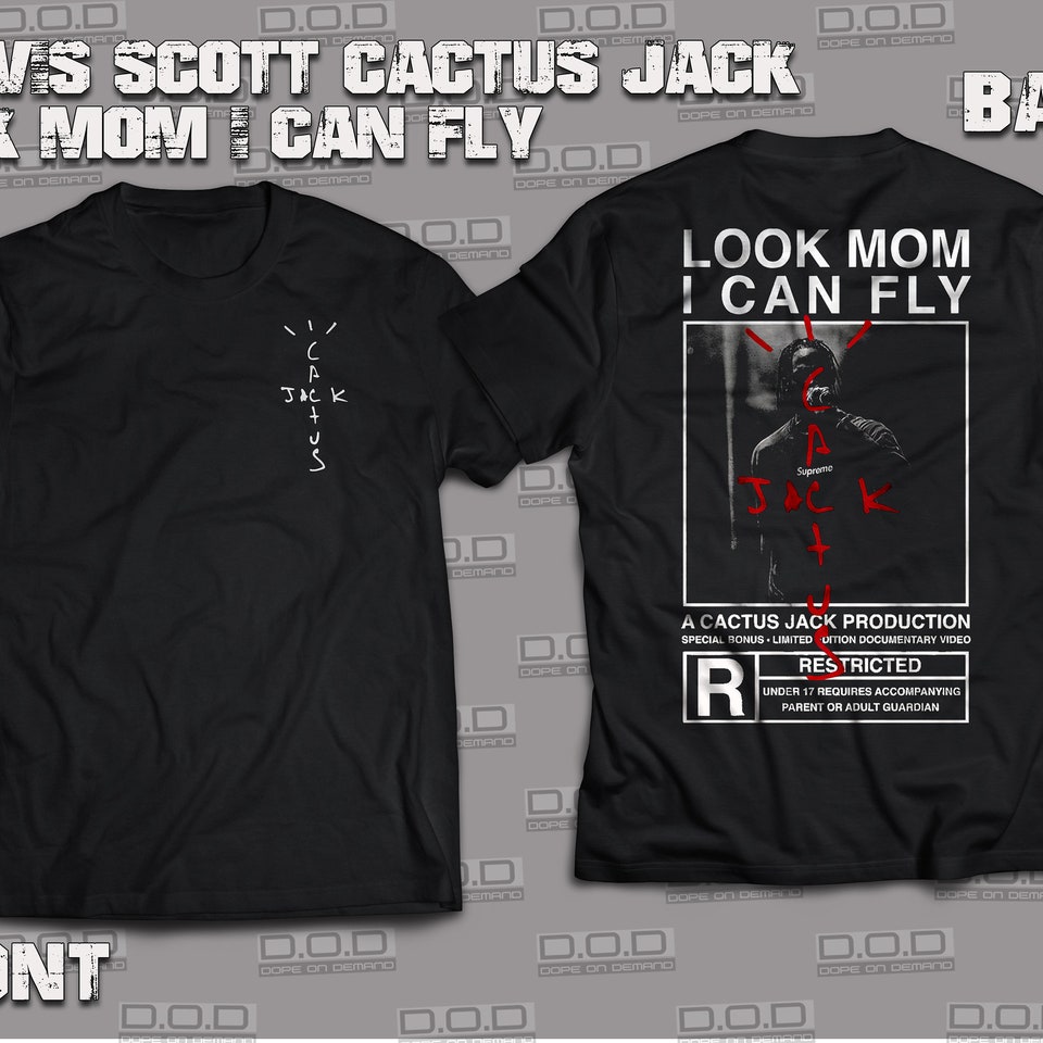 Travis Scott Look Mom I Can Fly T Shirt Sold By Danny Chen Sku
