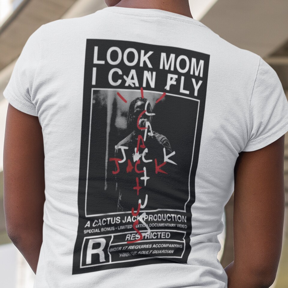 Travis Scott Look Mom I Can Fly T Shirt Sold By Danny Chen Sku