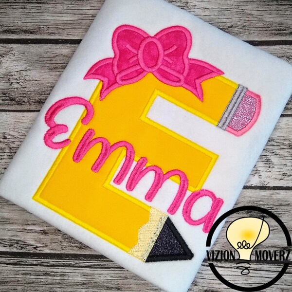 School Monogram - Etsy