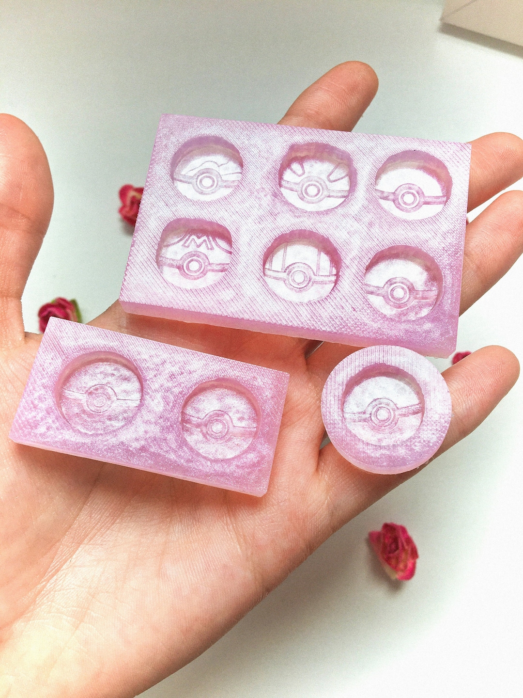 Silicon Mold Pokeballs 1st Generation - Silicon Mold Pokémon - Pokemon ...