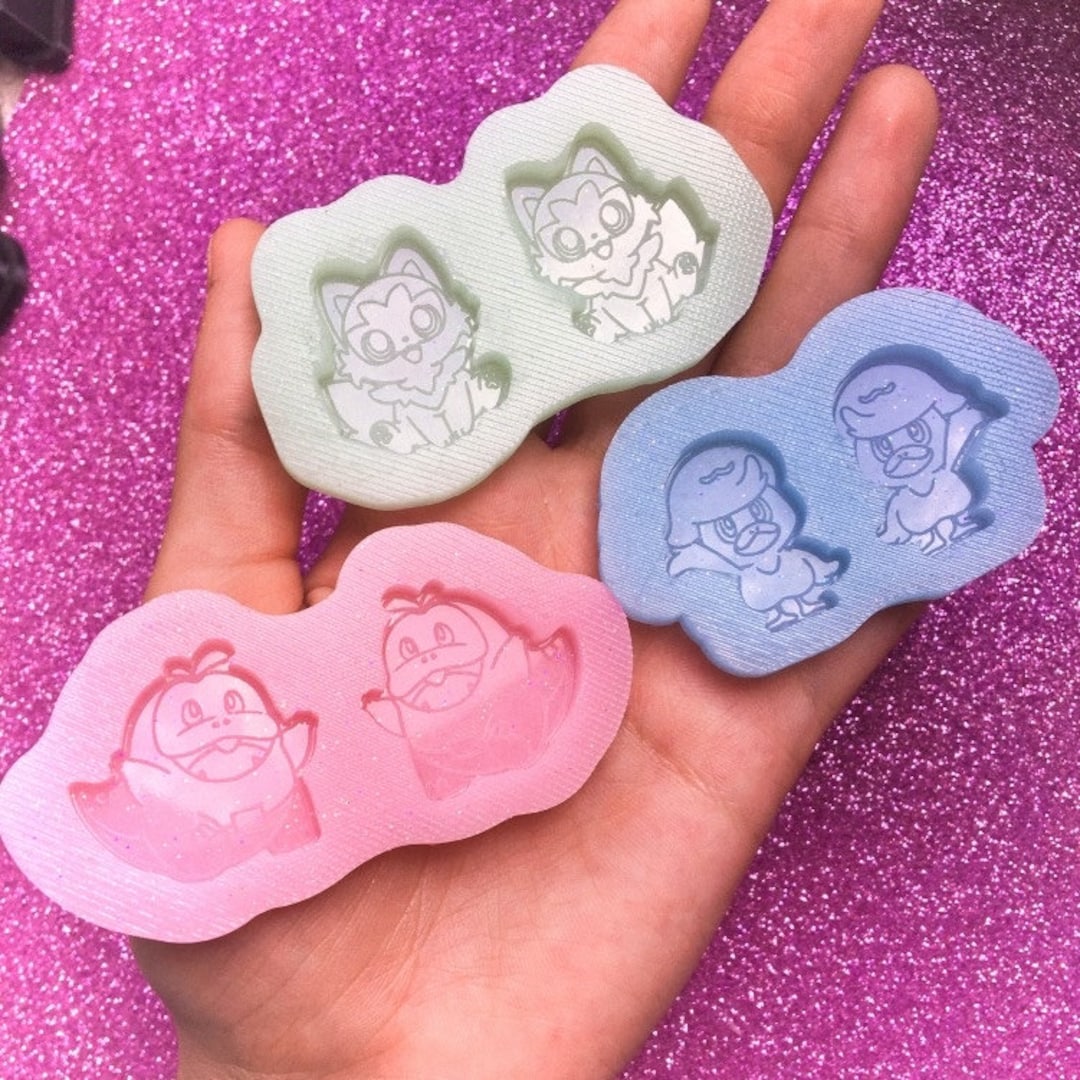 Pokemon Scarlet & Purple Molds Pokemon Purple and Scarlet Molds ...