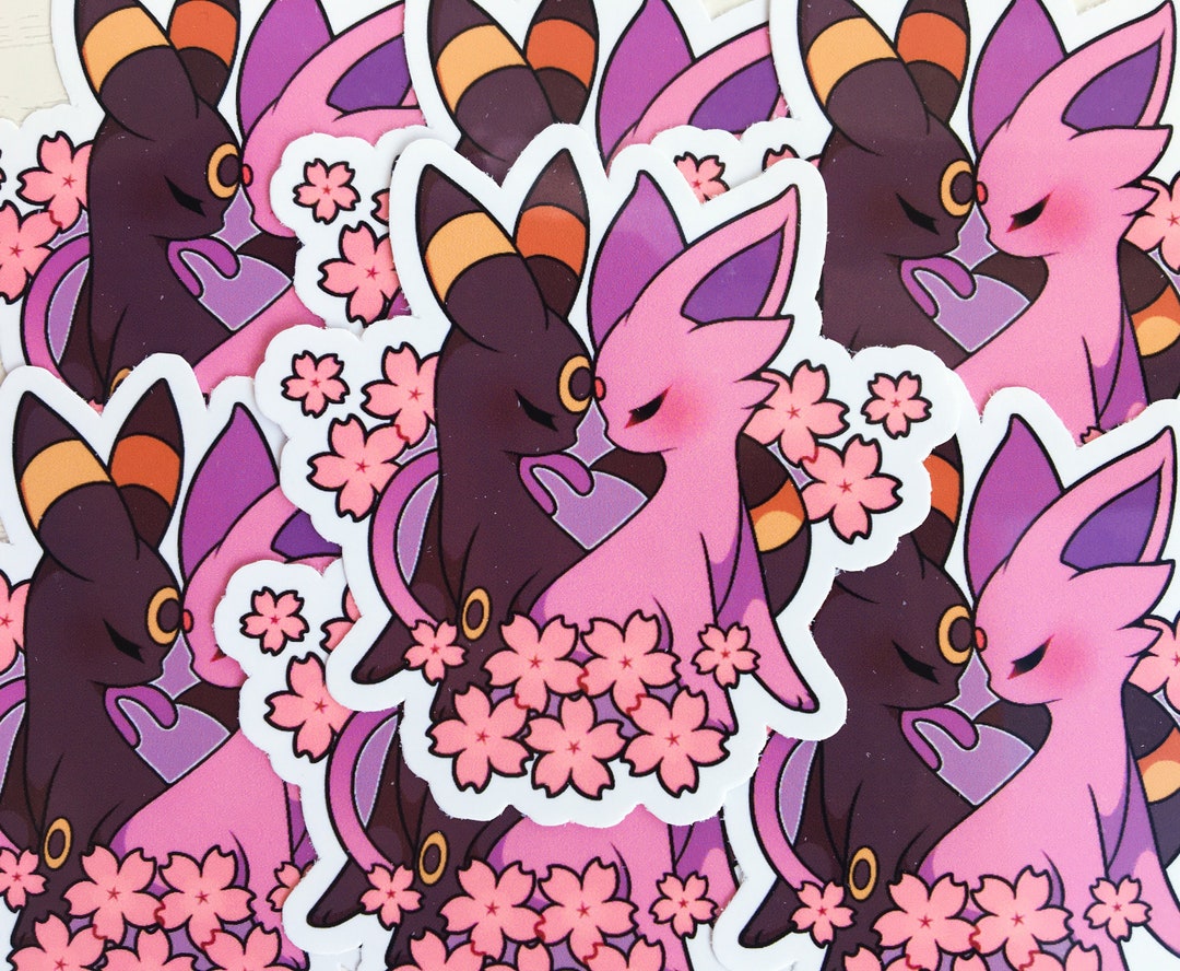 Umbreon & Espeon Vinyl Stickers Umbreon, Espeon Vinyl Stickers pokemon ...