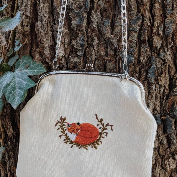 Embroidered Purse - Etsy