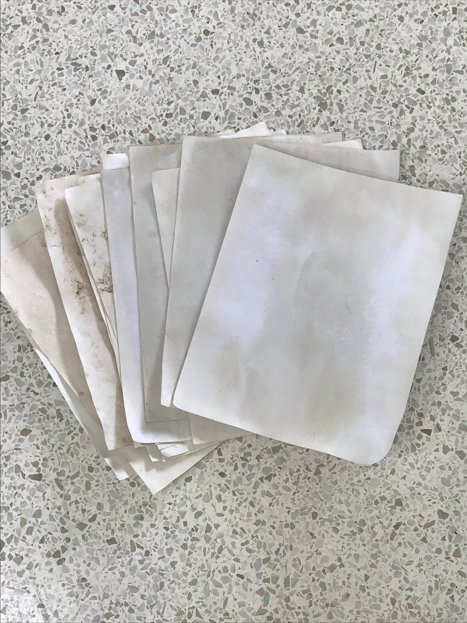 10 Sheet Coffee Stained Paper Stationary Scrap-book Etc. - Etsy