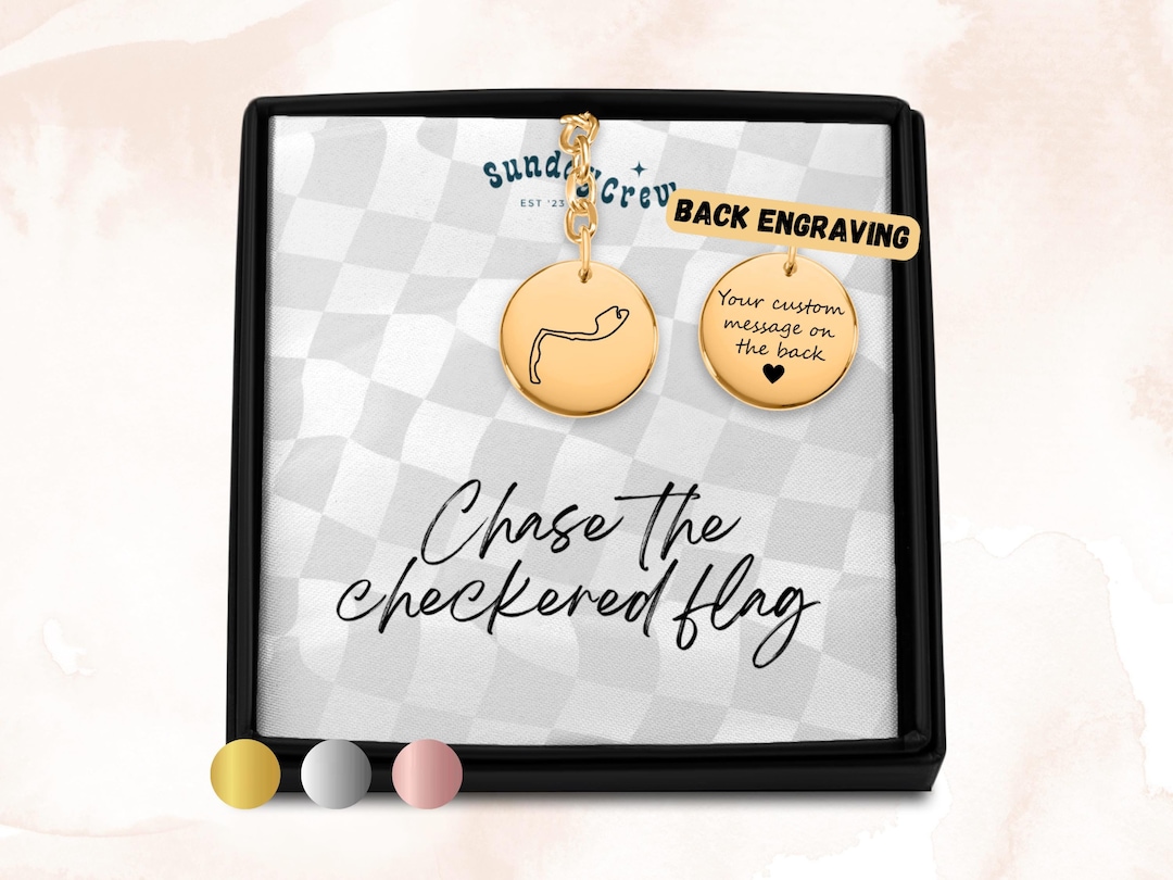 F1 Race Track Keychain, F1 Circuit Key Ring, F1 Merch, F1 Gift, Formula ...