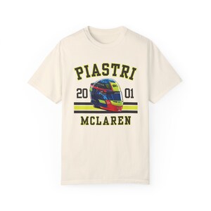 Oscar Piastri T Shirt, F1 Merch, Formula 1 Shirt, Mclaren Tee, Varsity ...